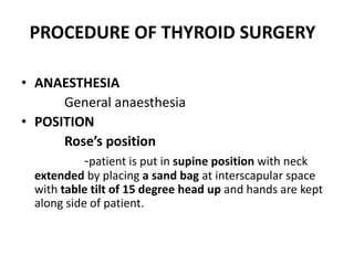 SURGICAL MANAGEMENT OF THYROID SWELLING AND COMPLICATION OF (5).pptx