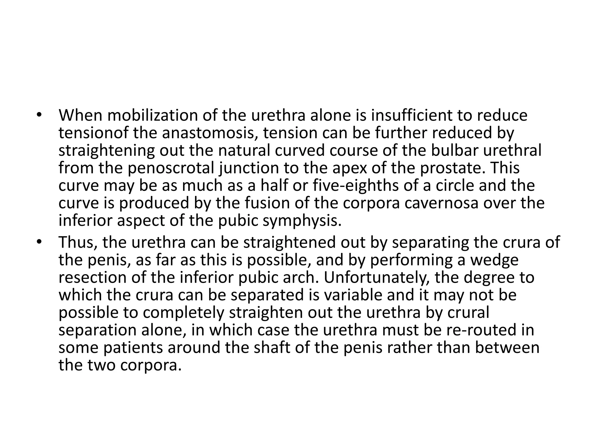 Surgical management of urethral stricture | PPTX