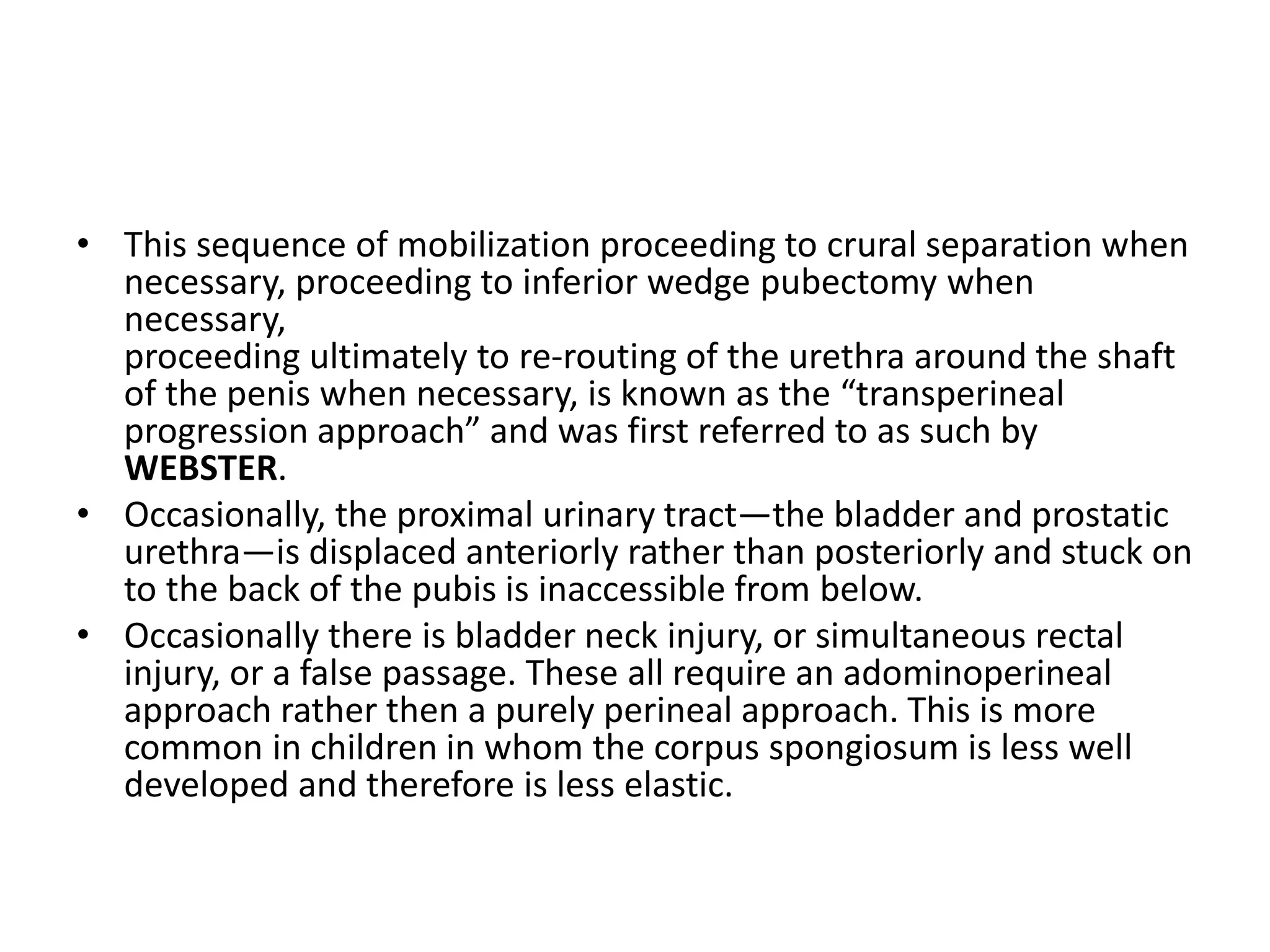 Surgical management of urethral stricture | PPTX