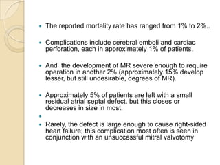 Surgical management of valvular heart disease | PPTX