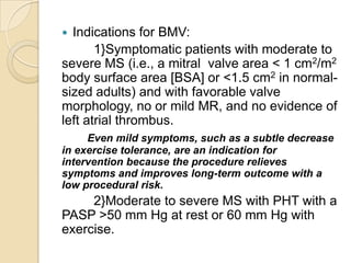 Surgical management of valvular heart disease | PPTX