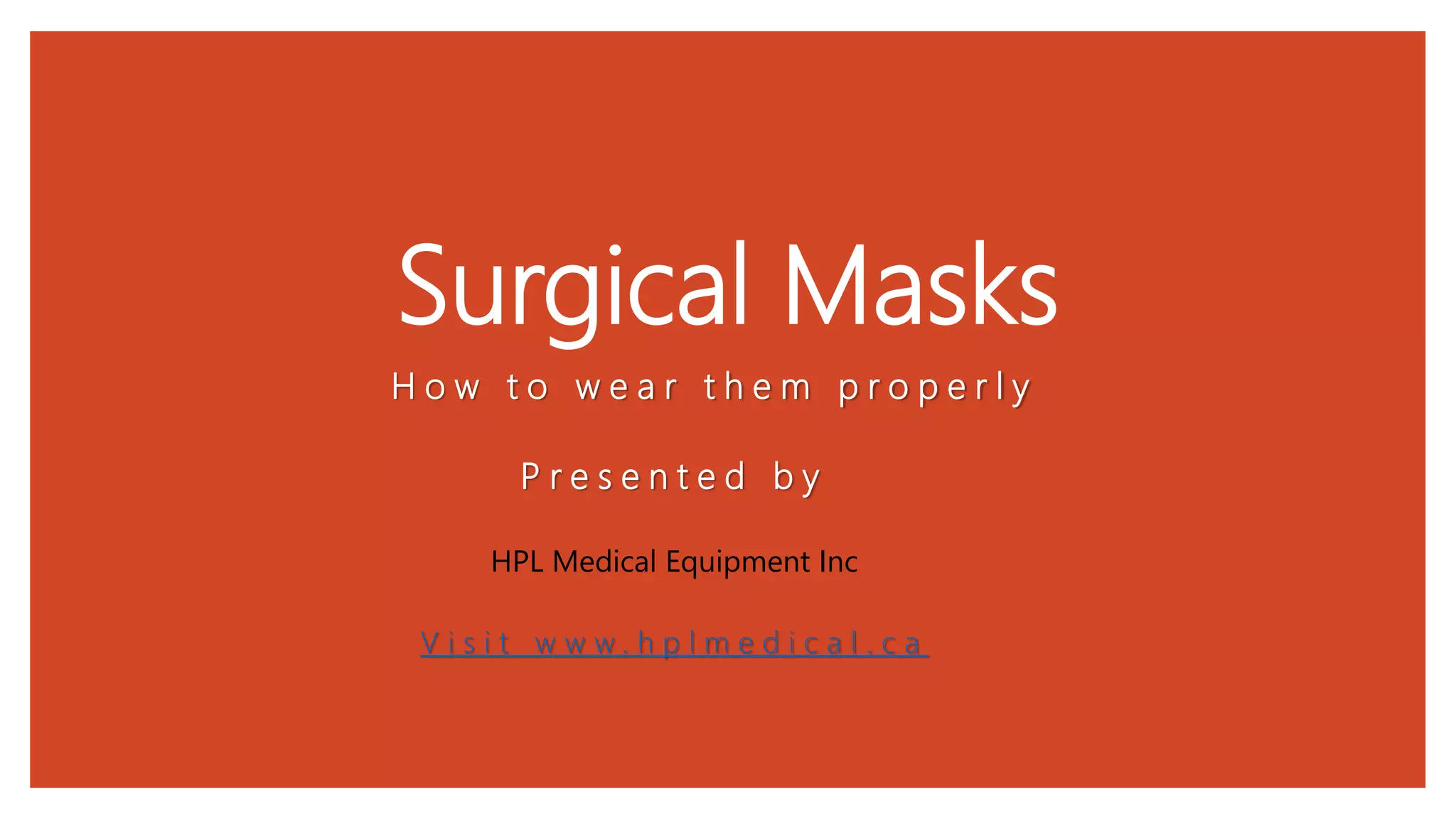 Surgical masks|Different types of surgical masks|How to wear them ...