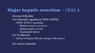 SURGICAL Mx of HCC 2021 . Dr ZEKI Abdurahman Abubeker | PPT