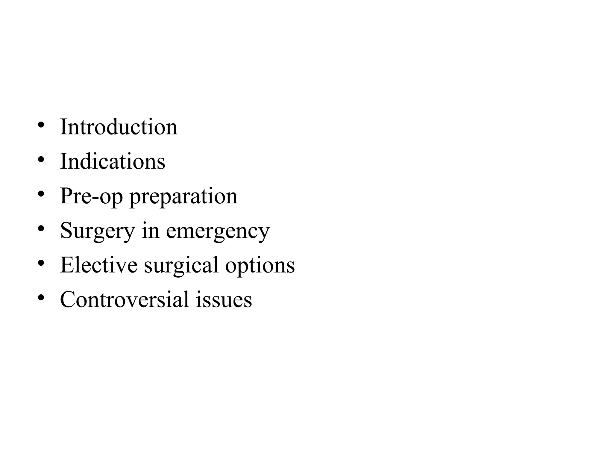 Surgical Management of Ulcerative Colitis | PPT