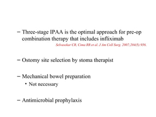 Surgical Management of Ulcerative Colitis | PPT