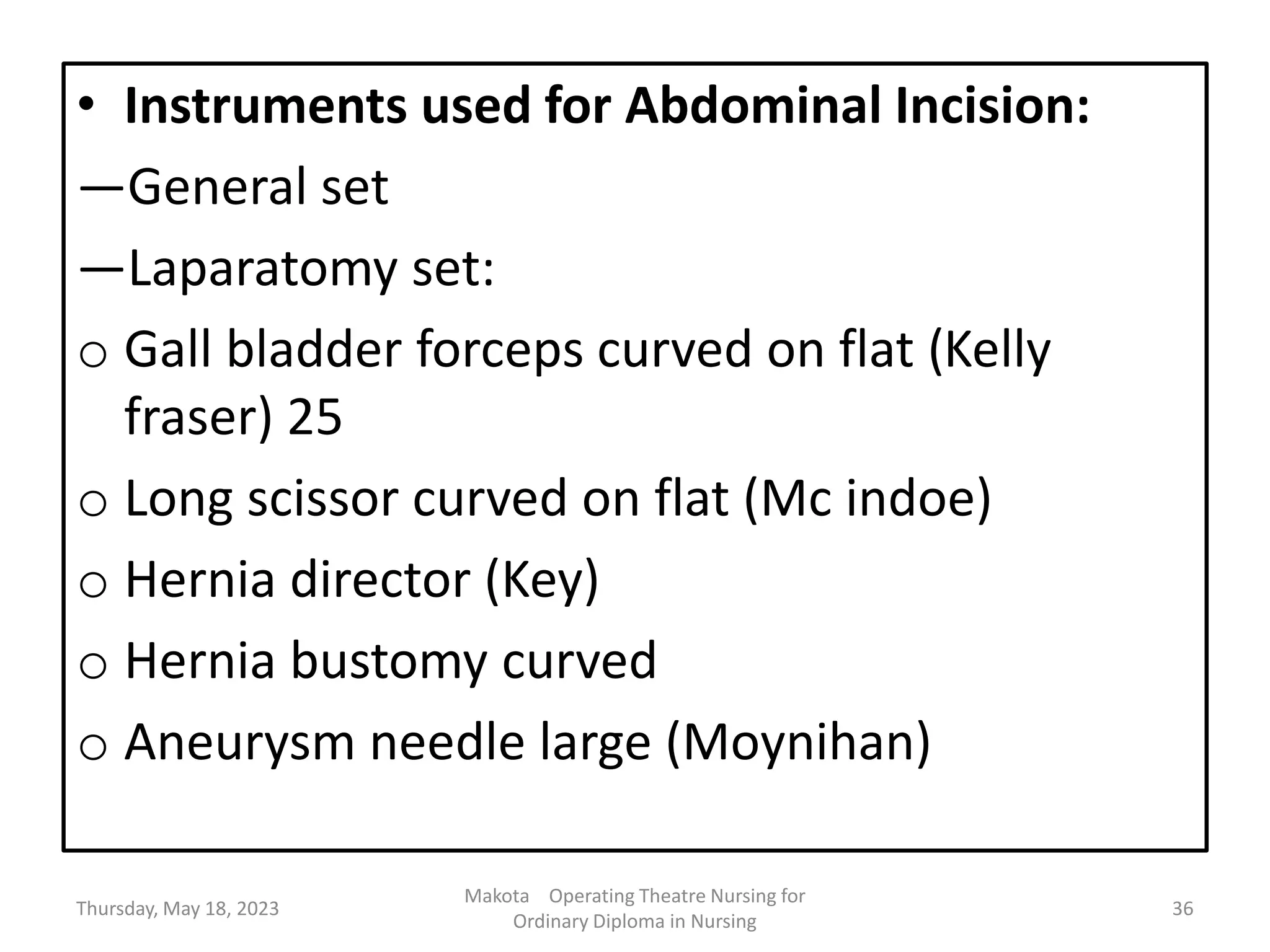 Surgical Nursing-Operatining Theatre Management.pptx
