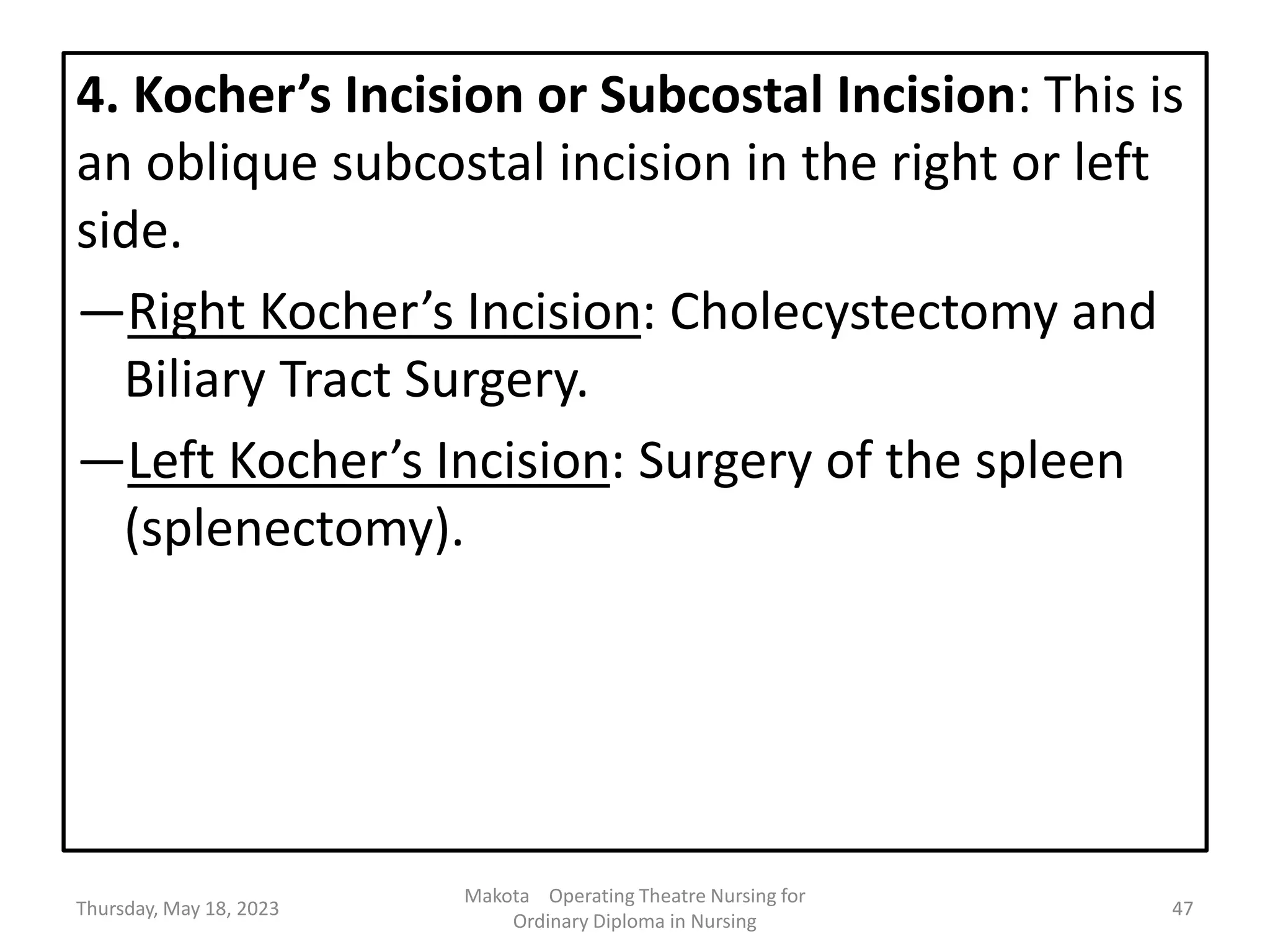 Surgical Nursing-Operatining Theatre Management.pptx