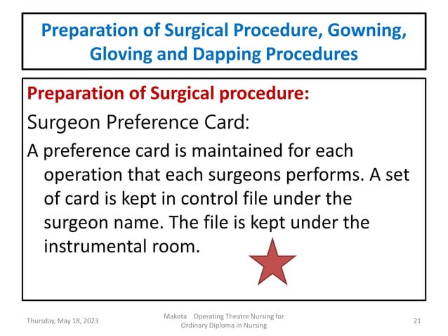 Surgical Nursing-Operatining Theatre Management.pptx | Surgery ...