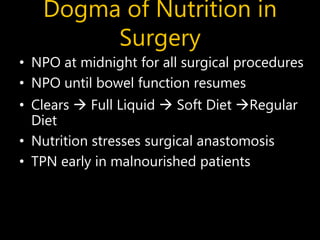 Surgical Nutrition | PPTX