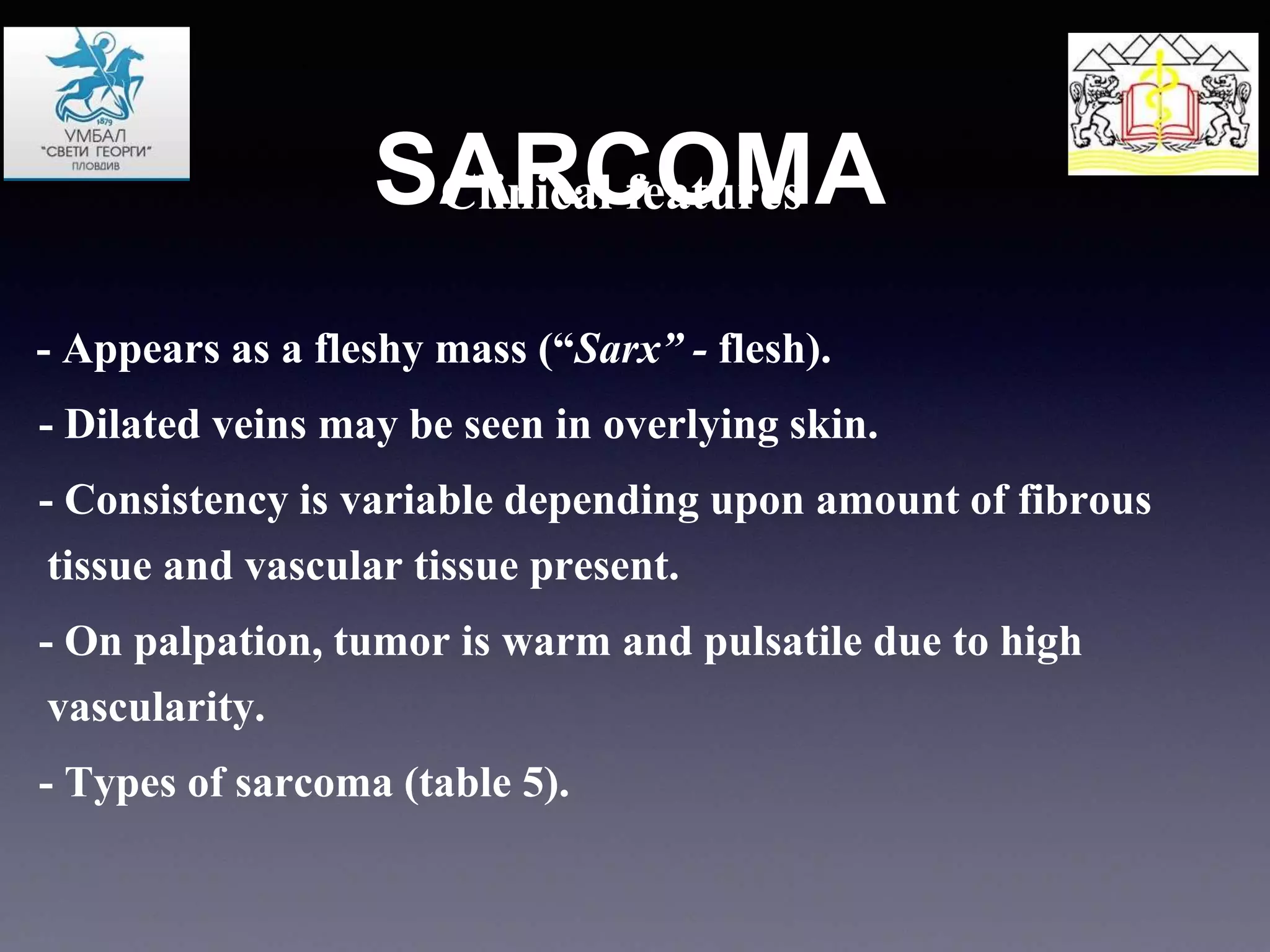 Surgical oncology ( malignancies ) | PPTX