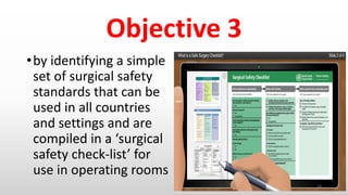 Surgical operation theater standards | PDF