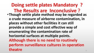 Surgical operation theater standards | PDF