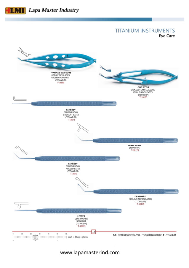 Surgical ophthalmic Eye instruments PDF Catalogue High Quality | PDF