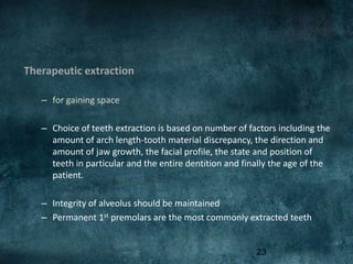 Surgery in orthodontics | PPTX