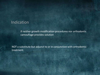 Surgery in orthodontics | PPTX