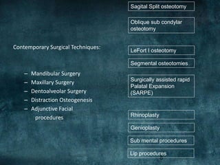 Surgery in orthodontics | PPTX