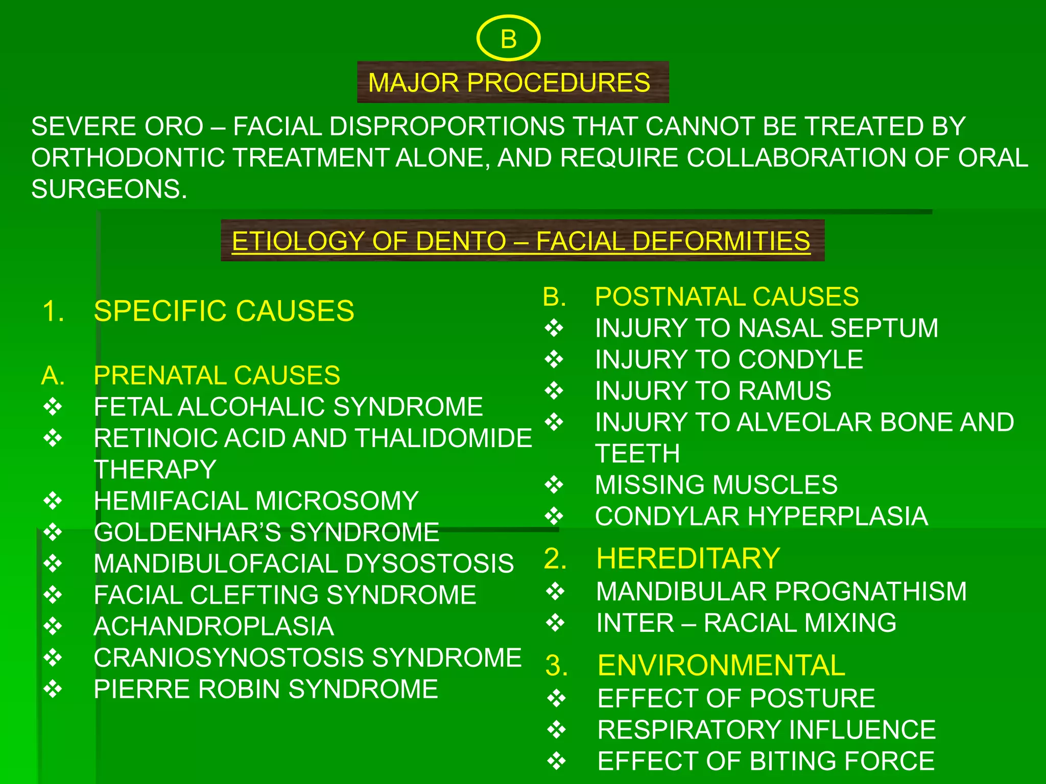 Surgical Orthodontics | PPT