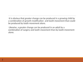 Surgical Concept in Orthodontics........ | PPTX