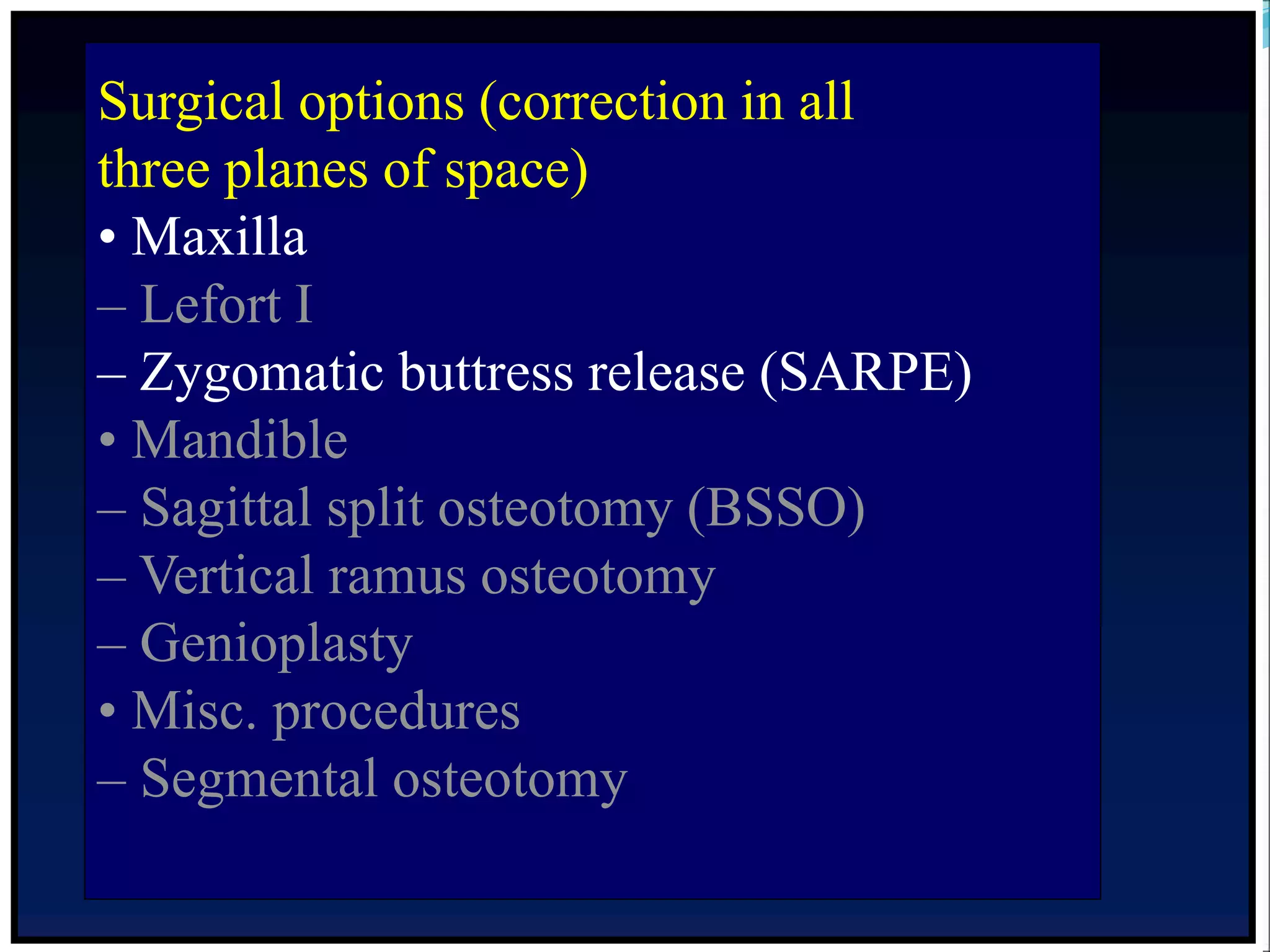 Surgical Orthodontics O.ppt