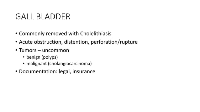 Surgical pathology of hepatobiliary tree and pancreas | PPT