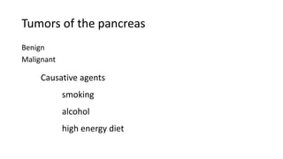 Surgical pathology of hepatobiliary tree and pancreas | PPTX