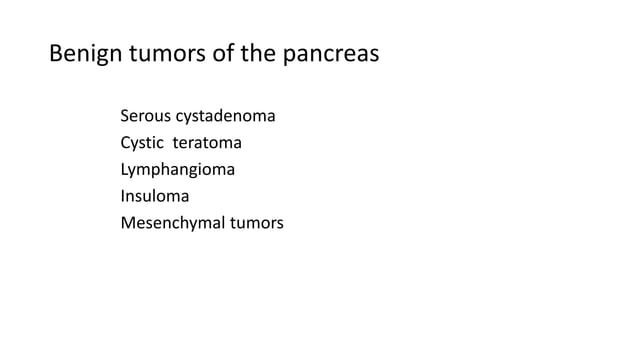 Surgical pathology of hepatobiliary tree and pancreas | PPT