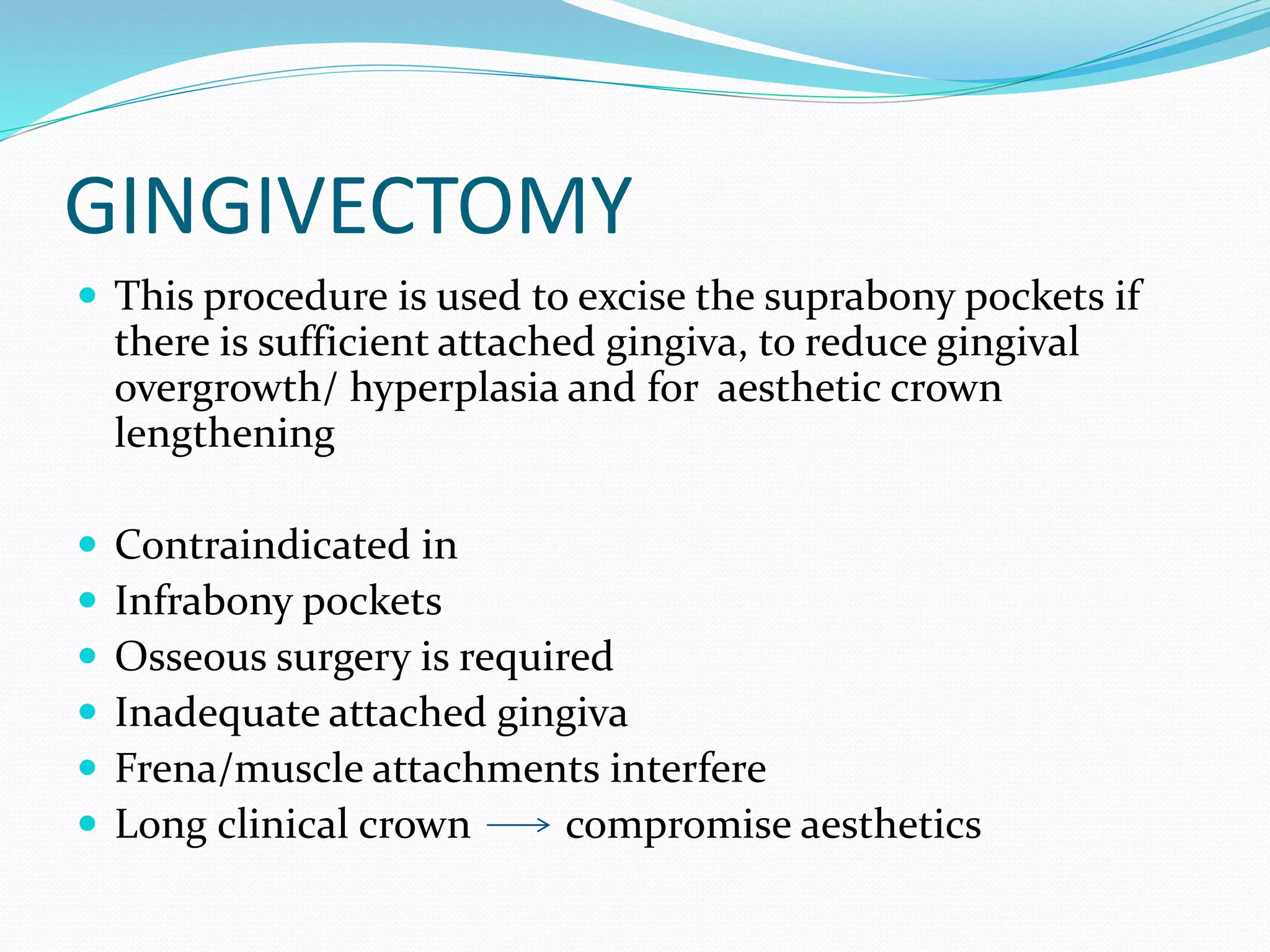 Surgical peridontal therapy | PPTX