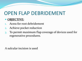 Surgical peridontal therapy | PPTX | Dental Health | Diseases and ...