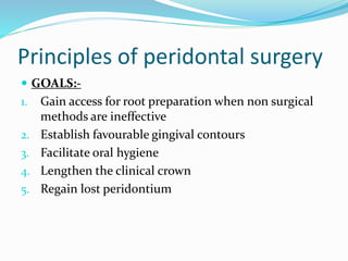 Surgical peridontal therapy | PPTX