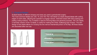 periodontal Surgical instrument and magnification loupes | PPTX