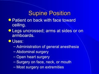 Surgical posotion | PPT