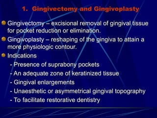 SURGICAL PROCEDURES (3).ppt in fixed partial dentures | PPT