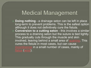 Surgical proctology lecture | PPTX