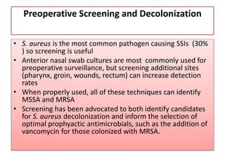 Surgical prophylaxis | PPTX