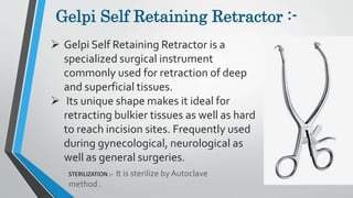 Surgical Retractors Aritra Dutta CCT.pptx