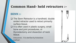 Surgical Retractors Aritra Dutta CCT.pptx