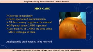 Surgical Revascularization - Indian Scenario.pdf