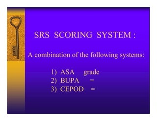 Surgical risk scale --- muhammad saaiq | PPT