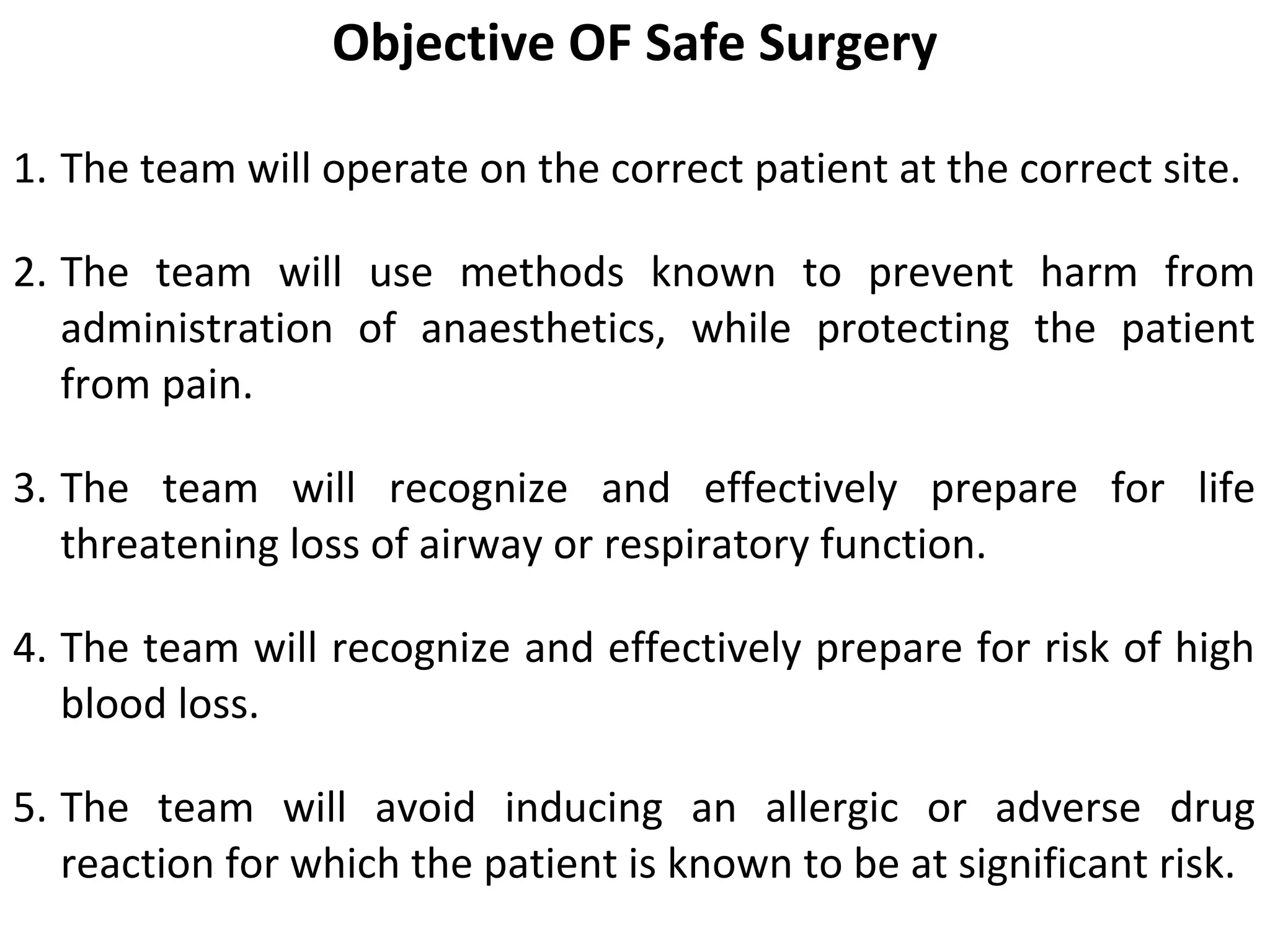 Surgical safety | PPT