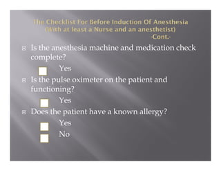 Surgical safety checklist issued by who | PDF