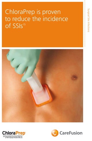 Surgical Sales Aid | ChloraPrep UK Infection Prevention & Control | PDF