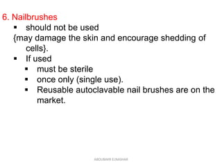 Surgical hand preparation | PDF