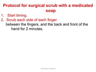 Surgical hand preparation | PDF