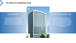 Surgical shadowless lamp advanced operating room lighting solution.PPTX