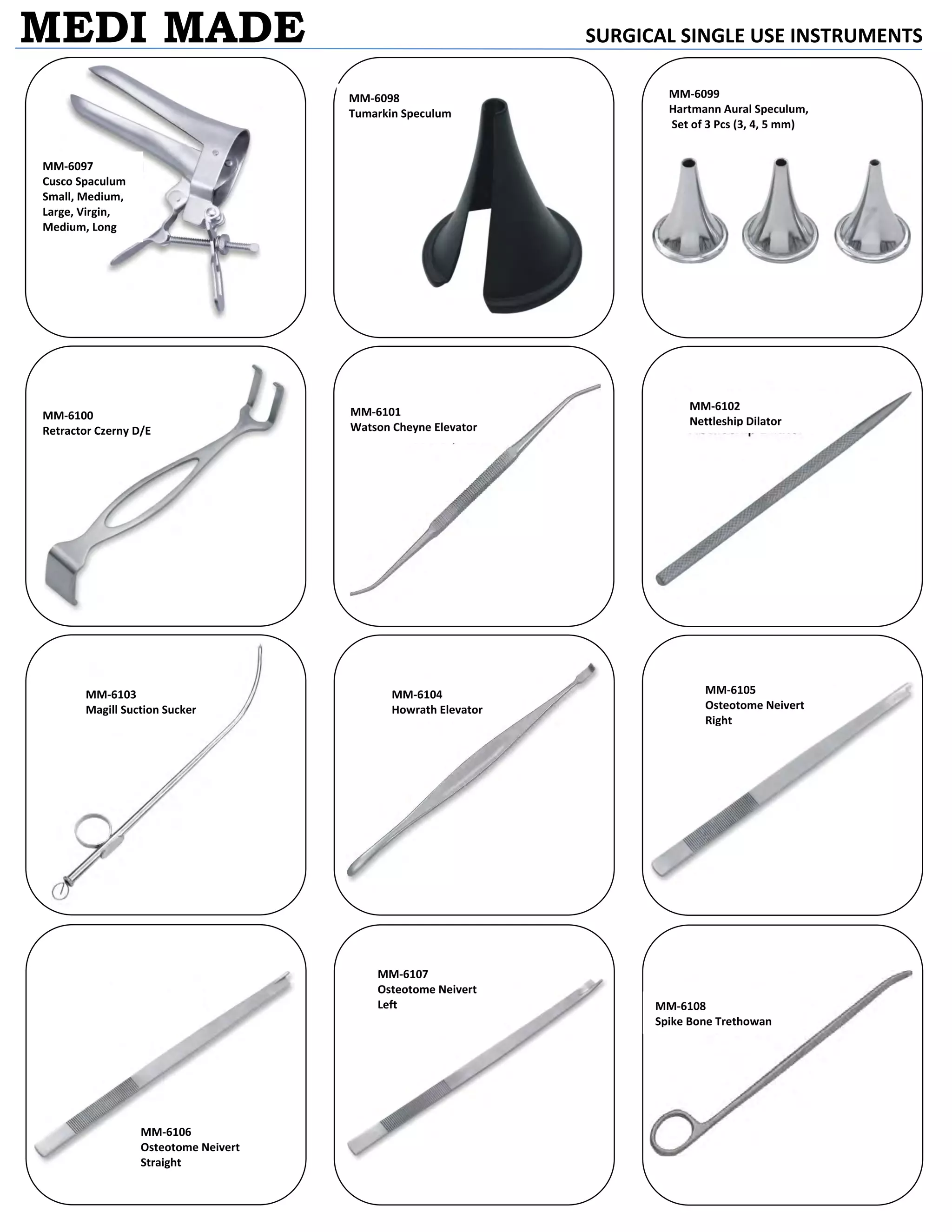 Surgical single use instruments | PDF