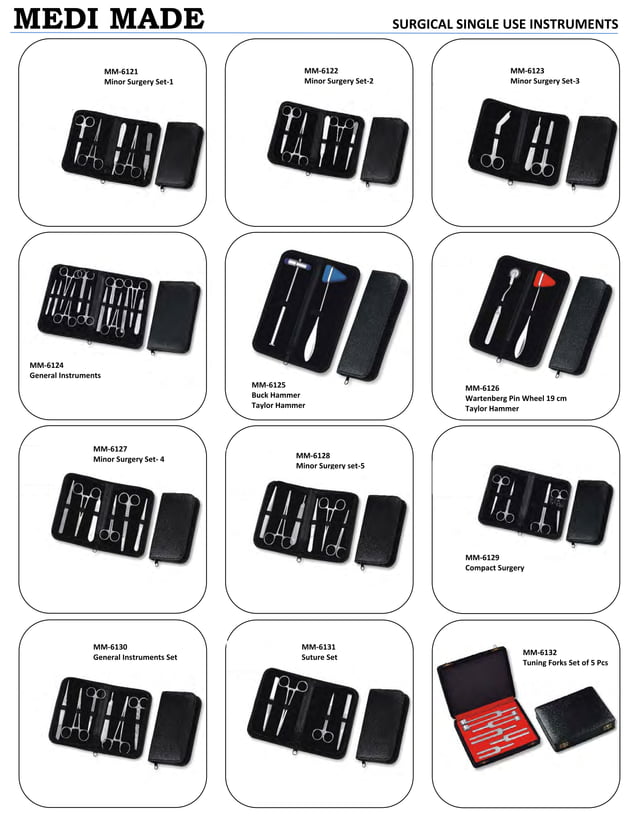 Surgical single use instruments | PDF | Needlework | Arts and Crafts