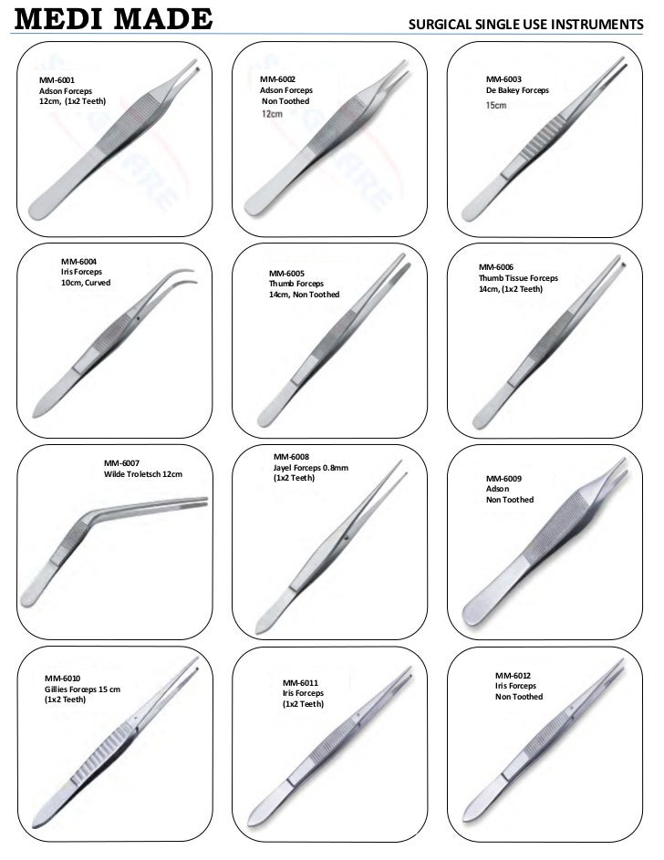 Surgical single use instruments