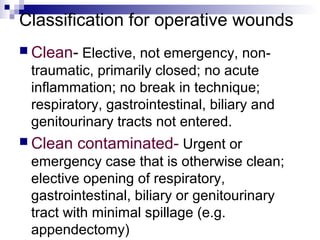 Surgical site infection | PPT