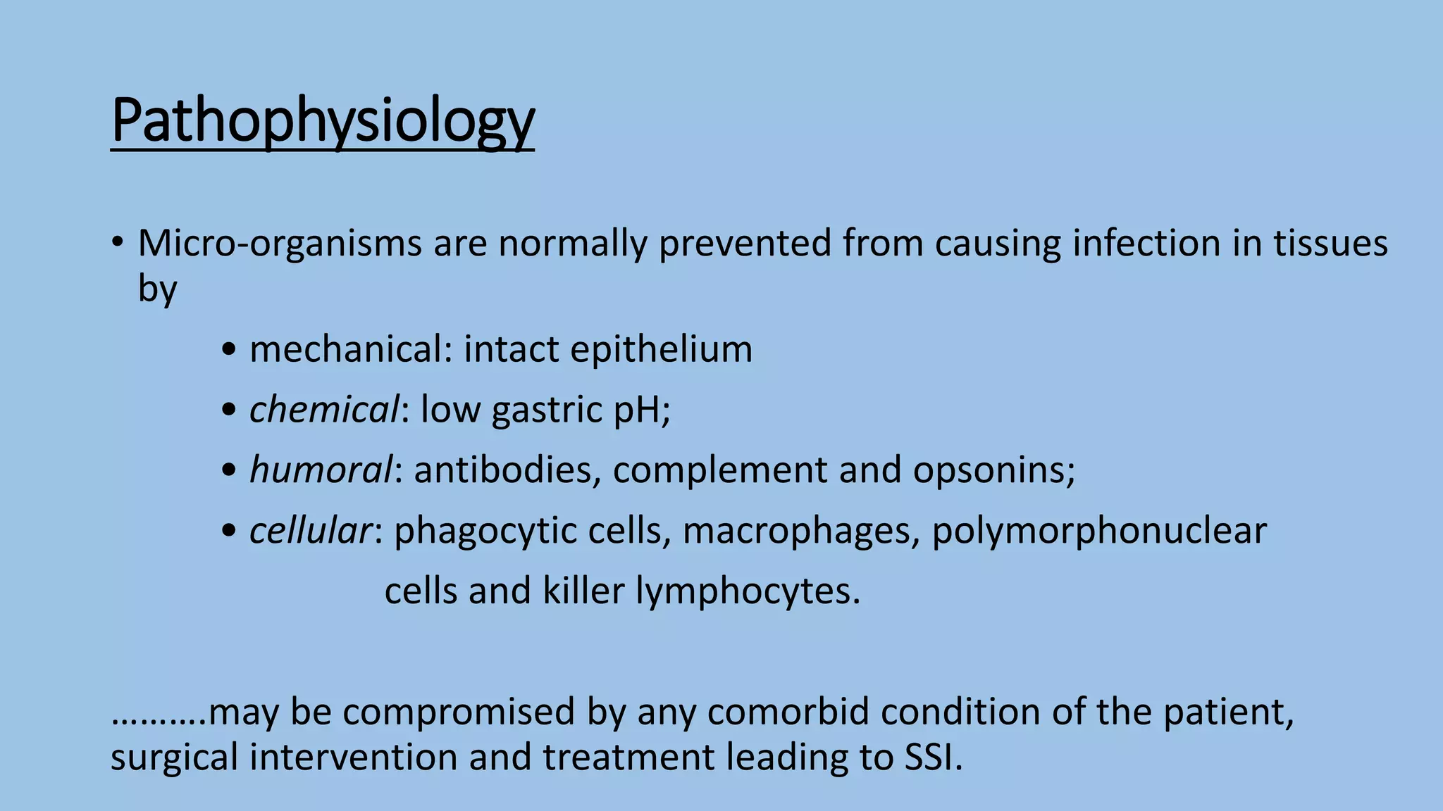 Surgical site infection | PPTX