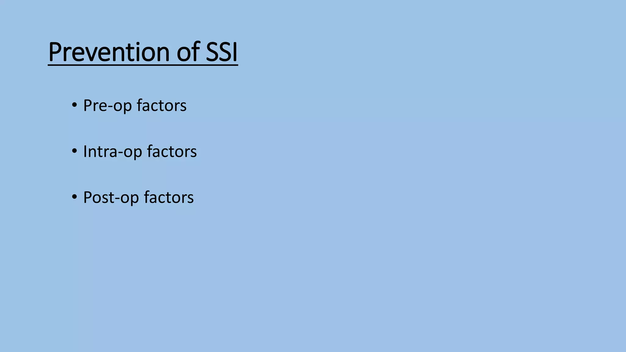 Surgical site infection | PPTX